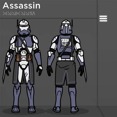 Clone Assassins Assassin 3 Star Wars Models Star Wars Images Star
