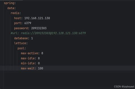 Springdataredis连接redis报错 问题解决办法yml Springredis Springdataredis Csdn博客