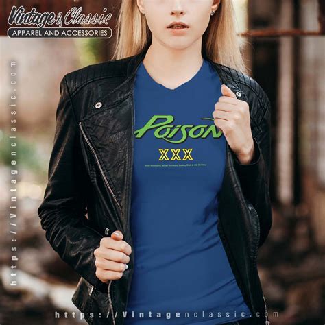 Poison Logo Xxx Shirt Vintagenclassic Tee