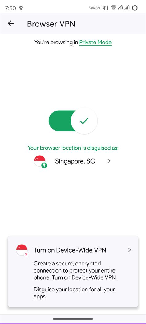 5 Best Browsers With Built In Vpn For Android Guiding Tech