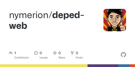Github Nymerion Deped Web