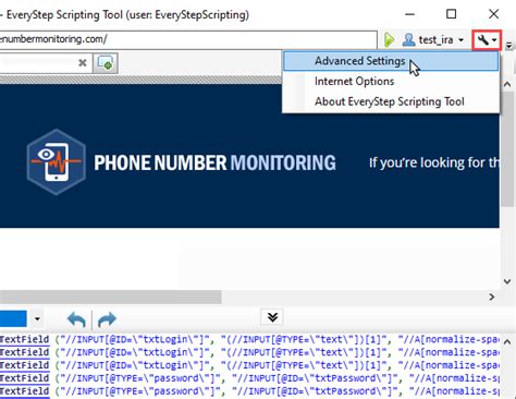 Editing A Script In ES Desktop