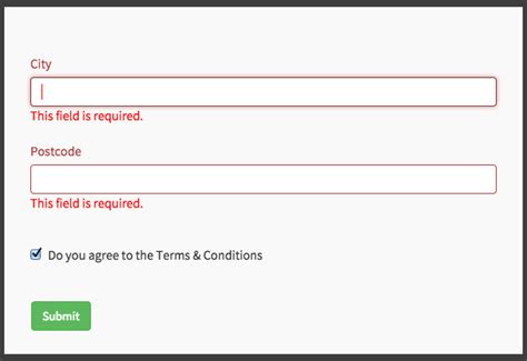Experiment A New Way Of Validating Forms