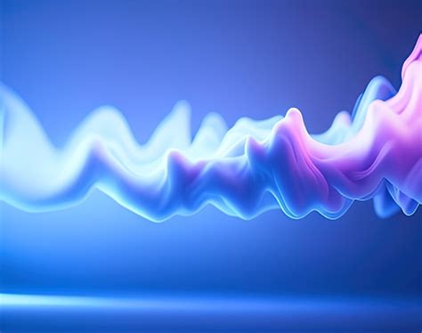 Premium Ai Image Abstract Wave Of Blue Particles On A Dark Blue Background 3 D Illustration