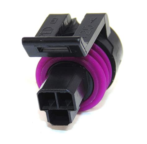 Way Delphi Series Connector Female Black Automotiveconnectors Com