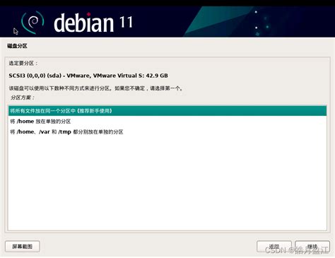 虚拟机vmware workstation安装linux服务器debian11系统详细教程 debian 11 vm csdn博客