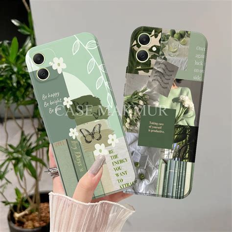 Jual Silicone Untuk Samsung A A A A E A A Bumper Pelindung Hp Case Motif Aesthet C
