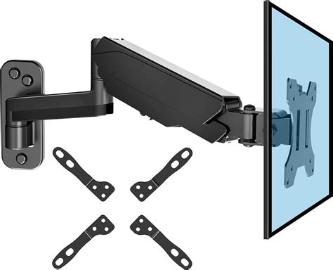 Huanuo Monitor Wall Mount Bracket With Vesa Extension Uk Electronics