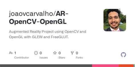 Github Joaovcarvalho Ar Opencv Opengl Augmented Reality Project Using Opencv And Opengl With