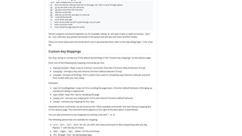 Vimium The Browser Extension That Brings Vim Like Keyboard Control To Your Web Browsing Biggo
