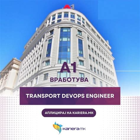 Kariera Mk On Linkedin 📣 А1 е во потрага по Transport Devops Engineer‼