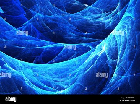 Dynamic Curves Ands Blur Pattern Fractal Graphics Science And