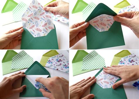How To Design And Make Your Own Lined Envelopes