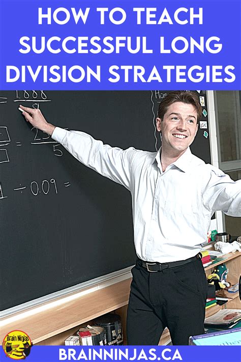 How To Teach Successful Long Division Strategies Ninja Notes