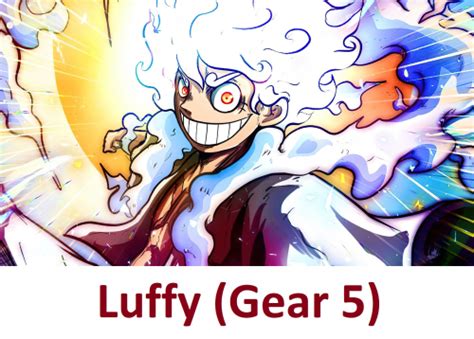 Create A One Piece Power Scale Multiple Forms Labelled Tier List Tiermaker