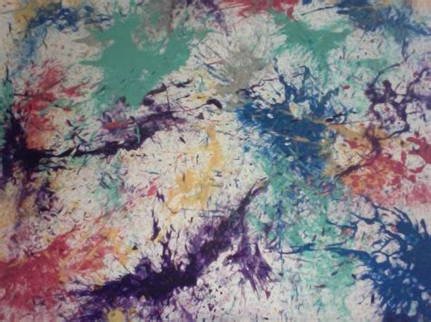 Colorful Balloon Splatter Art