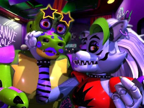 Monty And Roxy Fnaf Security Breach Fnaf Fnaf Wallpapers Marvel