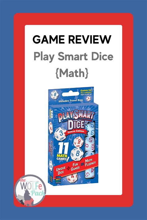 Game Review Play Smart Dice Math The WOLFe Pack