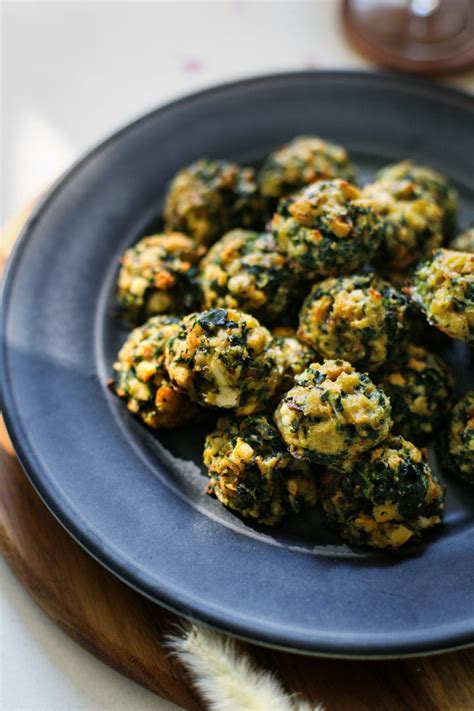 Feta And Spinach Stuffing Balls Easy Spinach Balls Recipe Good Life Eats