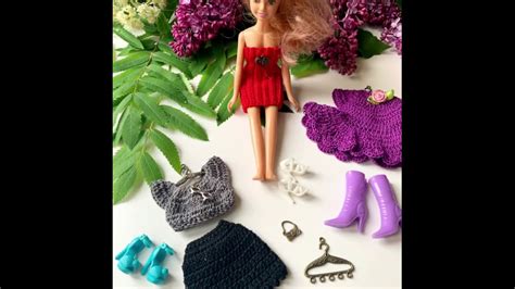 Мечта каждой девочки кукла с гардеробом одежды 🥰 Youtube