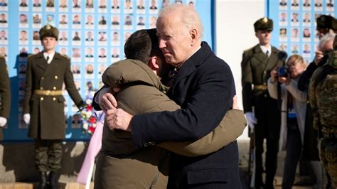 In Photos Biden Visits Ukraine Days Ahead Of Invasion Anniversary