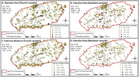 Spatial Distribution Of Dependent Variables Used In The Models Download Scientific Diagram