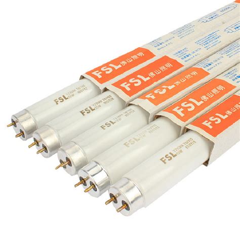FSL佛山照明 T8荧光灯管老款日光灯直启辉器36W双端三基色765亚光-阿里巴巴
