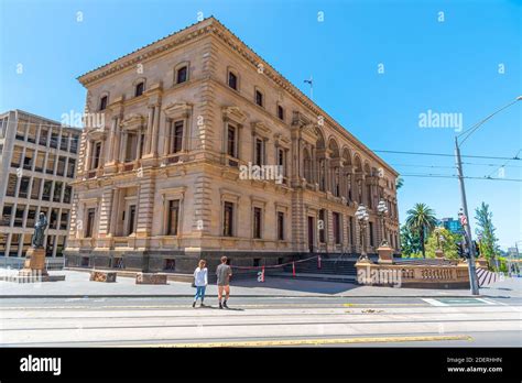 Old Treasury Building In Melbourne Australia Stock Photo Alamy