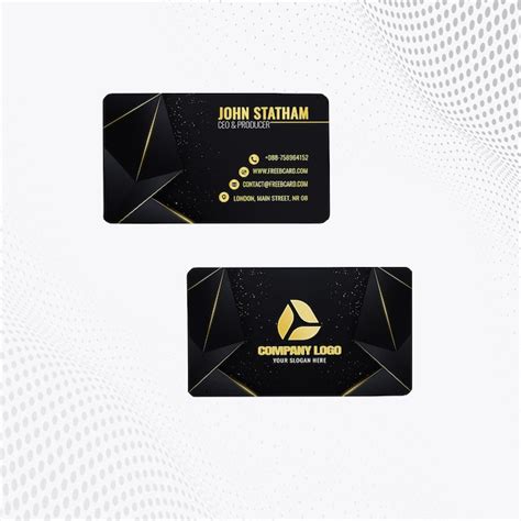 Ceo Black Gold Business Card Images Free Download On Freepik