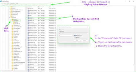 hide unhide file extensions in windows 10 11 3 simple ways
