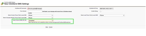 Salesforce Send Sms Globally Via Clicksend Clicksend Help Docs