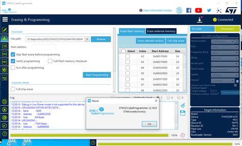Solved Stm32g491rct6 Write Protection Option Bytes Missin