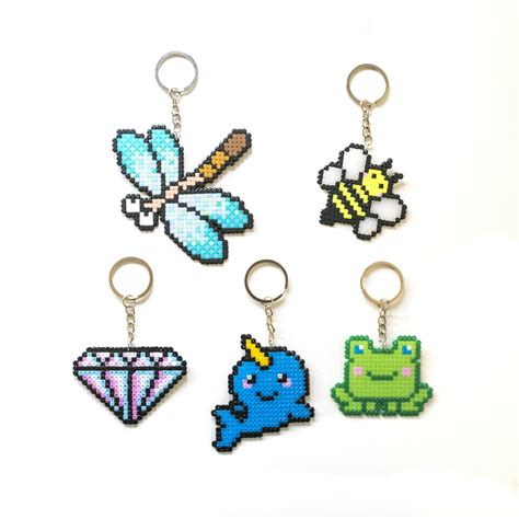 Схемы для брелка из бисера 90 фото