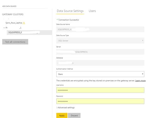 Solved Report Couldnt Access Data Source In Direct Query