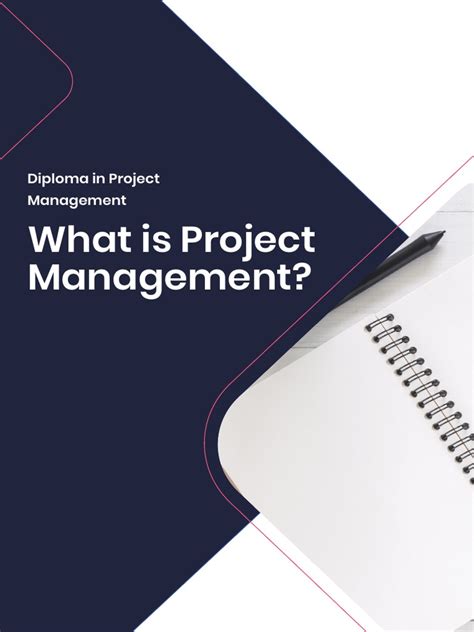 Project Management Lesson 1 Notes Pdf Pdf