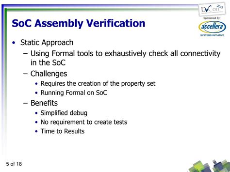 PPT Using Formal Verification To Exhaustively Verify SoC Assemblies PowerPoint Presentation