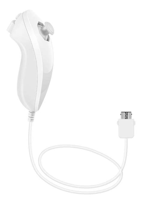 Joystick Nintendo Nunchuk Blanco Mercado Libre