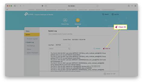How To Clear Router History