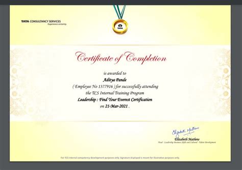 Aditya Pande On Linkedin Completed Leadership Training Find Your Everest Thank You Tata
