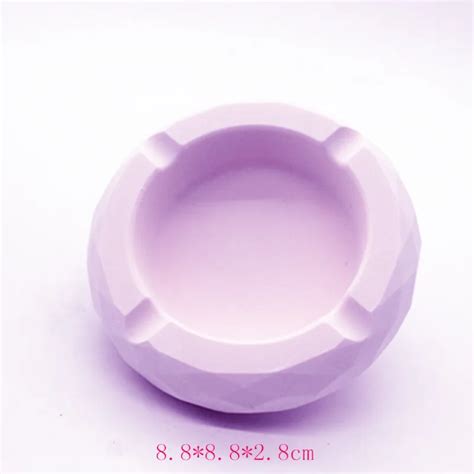 Ручная работа бетонная пепельница силиконовая форма стол Искусство ремесло 3d Творческая глина