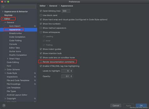 默认关闭idea的注释doc的rendered View模式toggle Rendered View Csdn博客