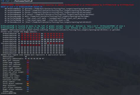 global buffer overflow in gettoken at main c ver 1 91 · issue 75 · sasagawa888 nprolog · github