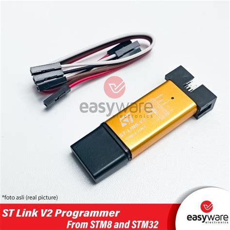 jual st link v2 mini stm8 stm32 simulator download programmer easywa53
