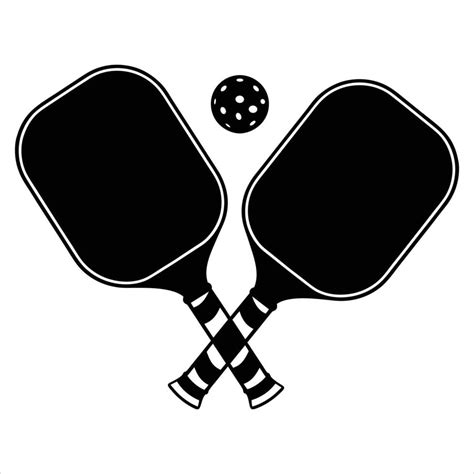 Pickle Racket Sports Design With Ball 57831268 Vector Art At Vecteezy