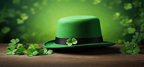 숲 배경에 녹색 네잎 클로버 Photo 녹지에서 밝게 빛나는 행운의 네잎 클로버 센터 푹신한 낮 배경 일러스트 및 사진