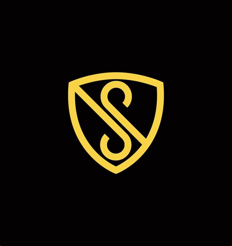 방패 S 로고 아이콘 일러스트 독점 Ai 다운로드 Download 로고요고