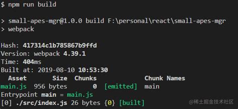 React WebPack4 Moment For Technology