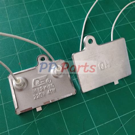 ฮีตเตอร์ แผ่นอุ่น หม้อหุงข้าว แผ่นทำความร้อน 41w 220v ขนาด 42x62mm แผ่นอุ่น Qh 1 แผ่น