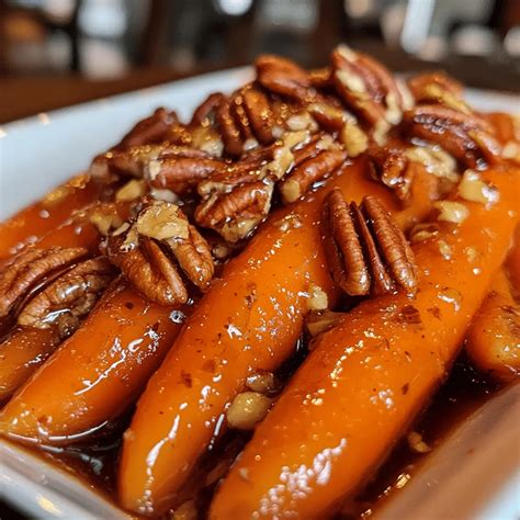 Easy Maple Glazed Carrots With Toasted Pecans Delicious