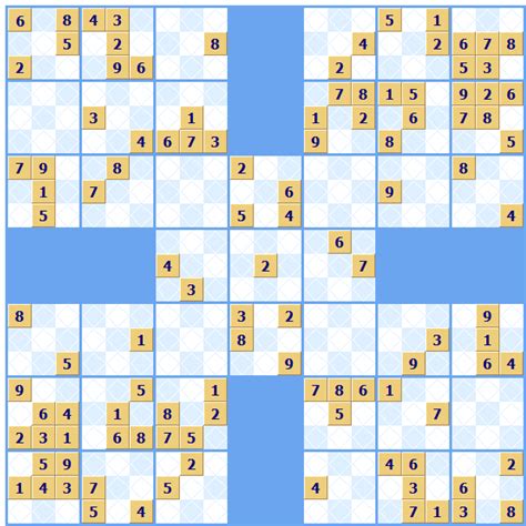 All The Different Types Of Sudoku Puzzle